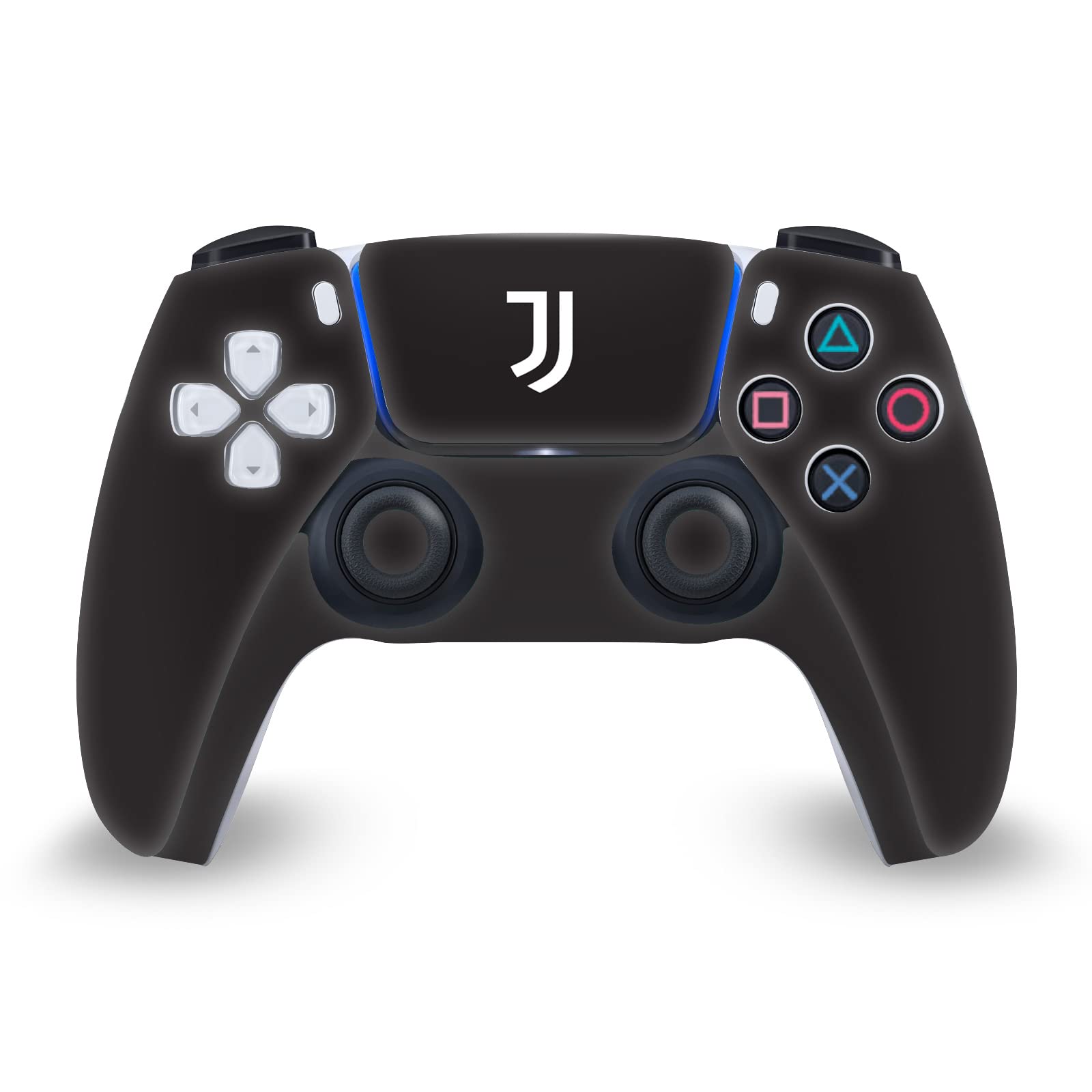 Head Case Designs Officially Licensed Juventus Football Club Typography Art Matte Vinyl Faceplate Sticker Gaming Skin Decal Cover Compatible With Sony PlayStation 5 PS5 DualSense Controller
