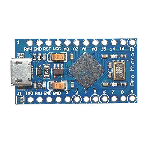ATmega32U4 Pro Micro USB 5V 16MHz Board Module for Arduino Leonardo ATMega 32U4 Controller Pro-Micro Replace Pro Mini with Pins
