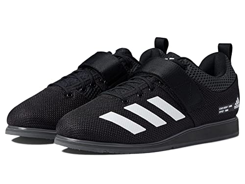 adidas Unisex Powerlift 5 Cross Trainer, Core Black/FTWR White/Grey Six, 9 US Men