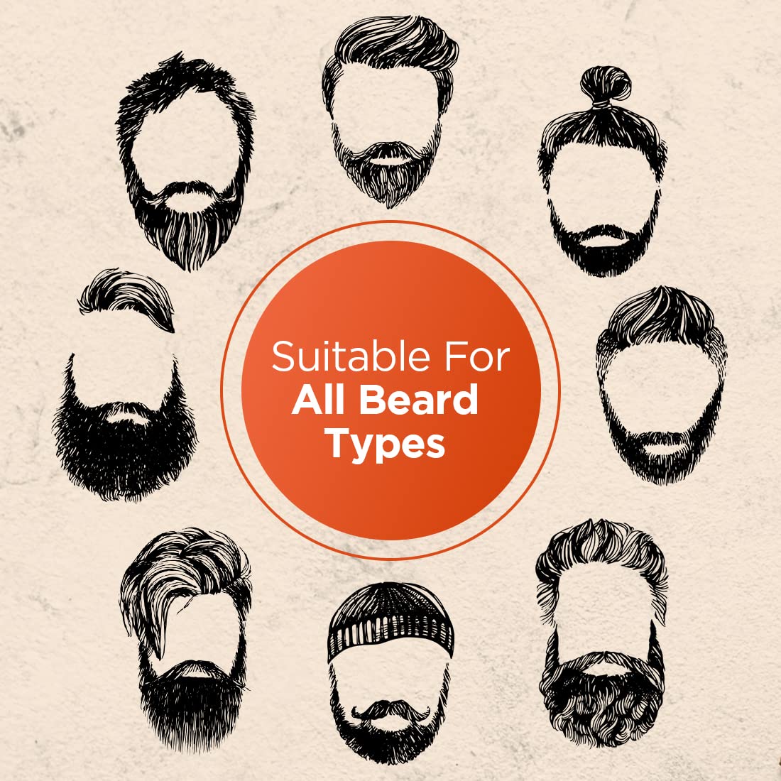 The Man Company Beard Oil for Growing Beard Faster with Almond & Thyme - 30ml | Beard Conditioner Oil, Softens & Strengthens Beards and Mustaches