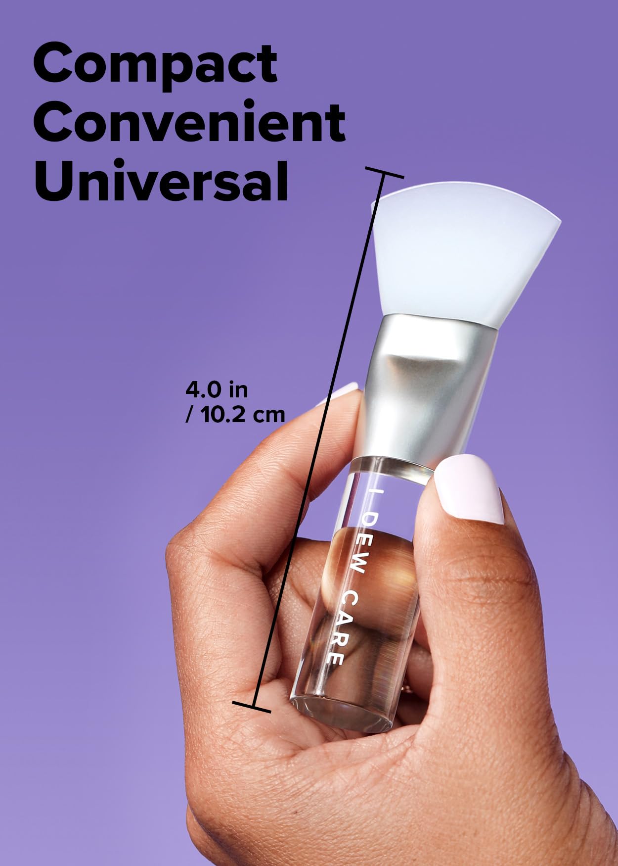 I DEW CARE Soft Facil Tool - Silicone Face Mask Brush | Wash Off, Applicator, Skin Care Spatula, Cruelty-free, Hygienic, Compact Size