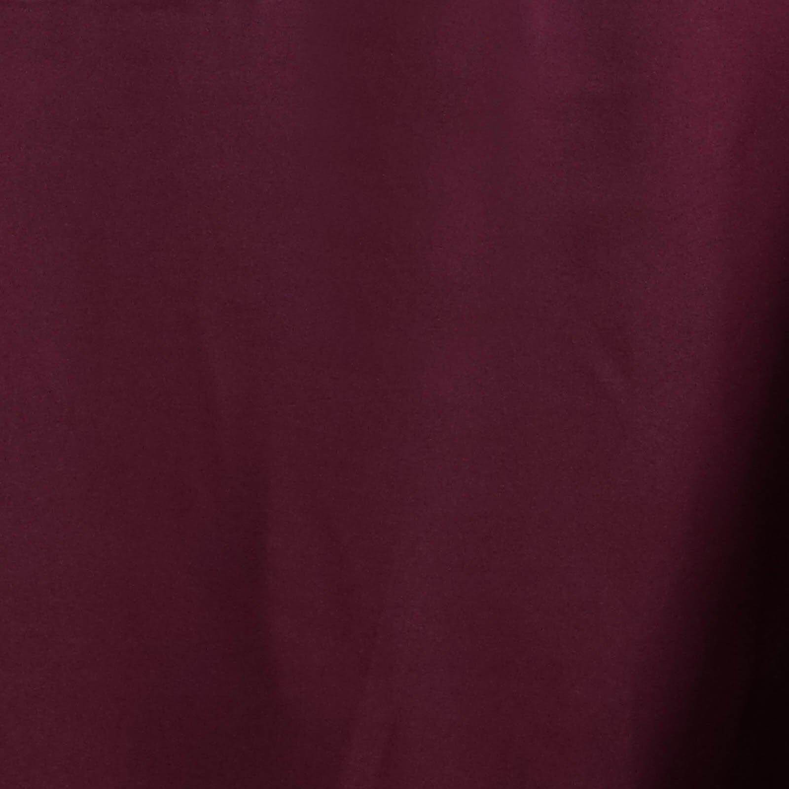 Efavormart Rectangle Tablecloth, 90"x132" Stain & Wrinkle Resistant Washable Table Cloth, Oblong Decorative Polyester Fabric Table Cover for Dining, Party, Wedding & Baby Shower- Burgundy