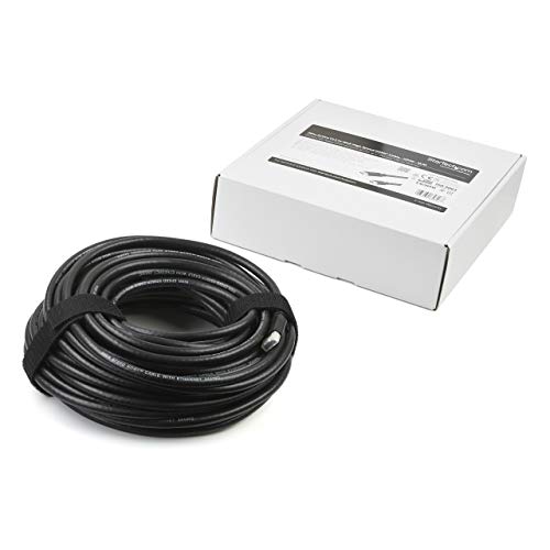 StarTech.com 65 ft (20m) High Speed HDMI Cable β Male to Male - Active - 28AWG - CL2 Rated In-wall Installation - Ultra HD 4K x 2K - Active HDMI Cable (HDMM20MA) Black