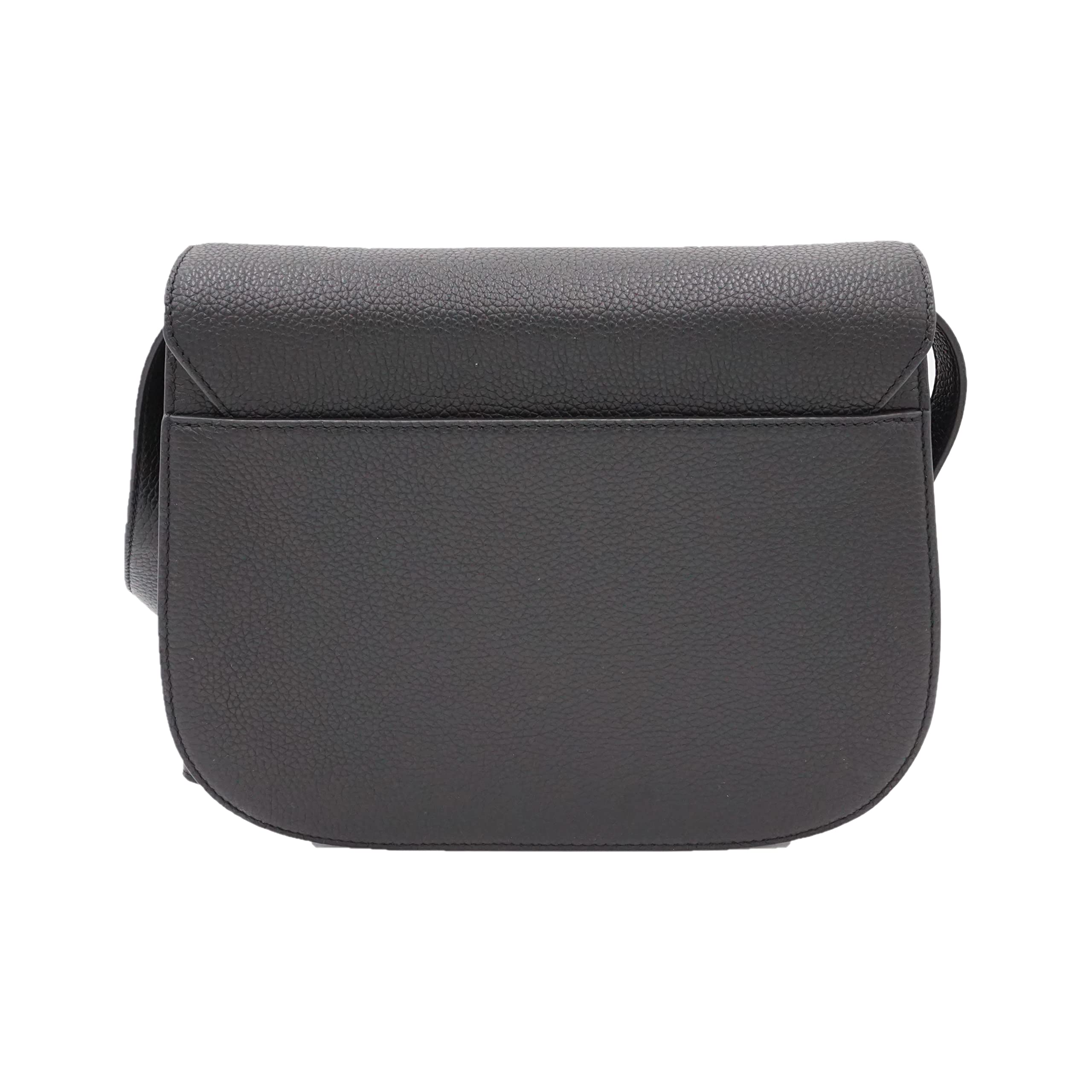 Tory Burch 86838 Black Leather With Gold Hardware Adjustable Strap Women's Britten Saddle Bag