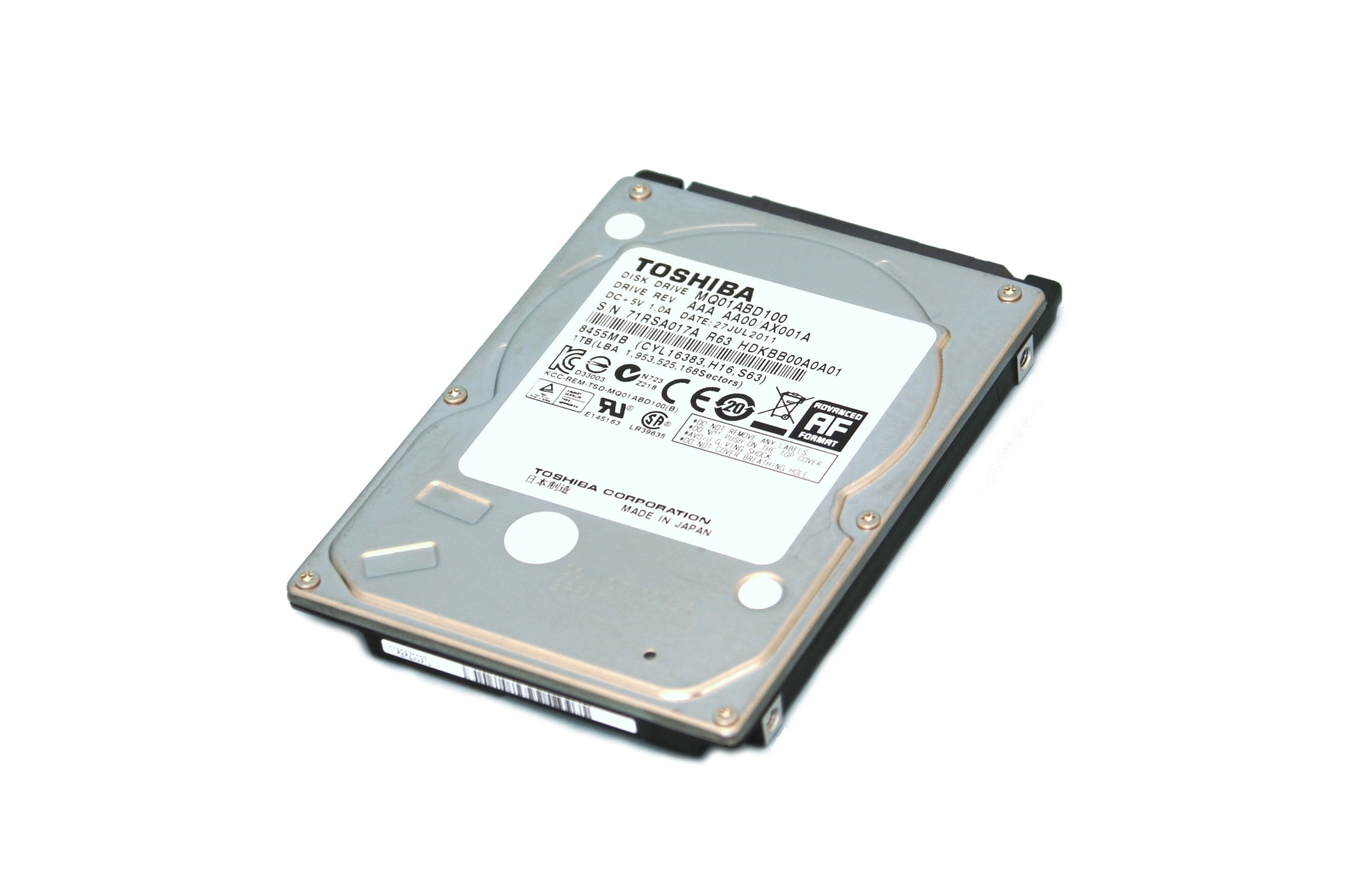 Toshiba 750GB 5400RPM 8MB 9,5MM SATA, MQ01ABD075