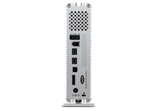 LaCie d2 Quadra Hard Disk 1 TB eSATA/FireWire800/FireWire400/USB 2.0 Desktop External Hard Drive 301442U (Aluminum)