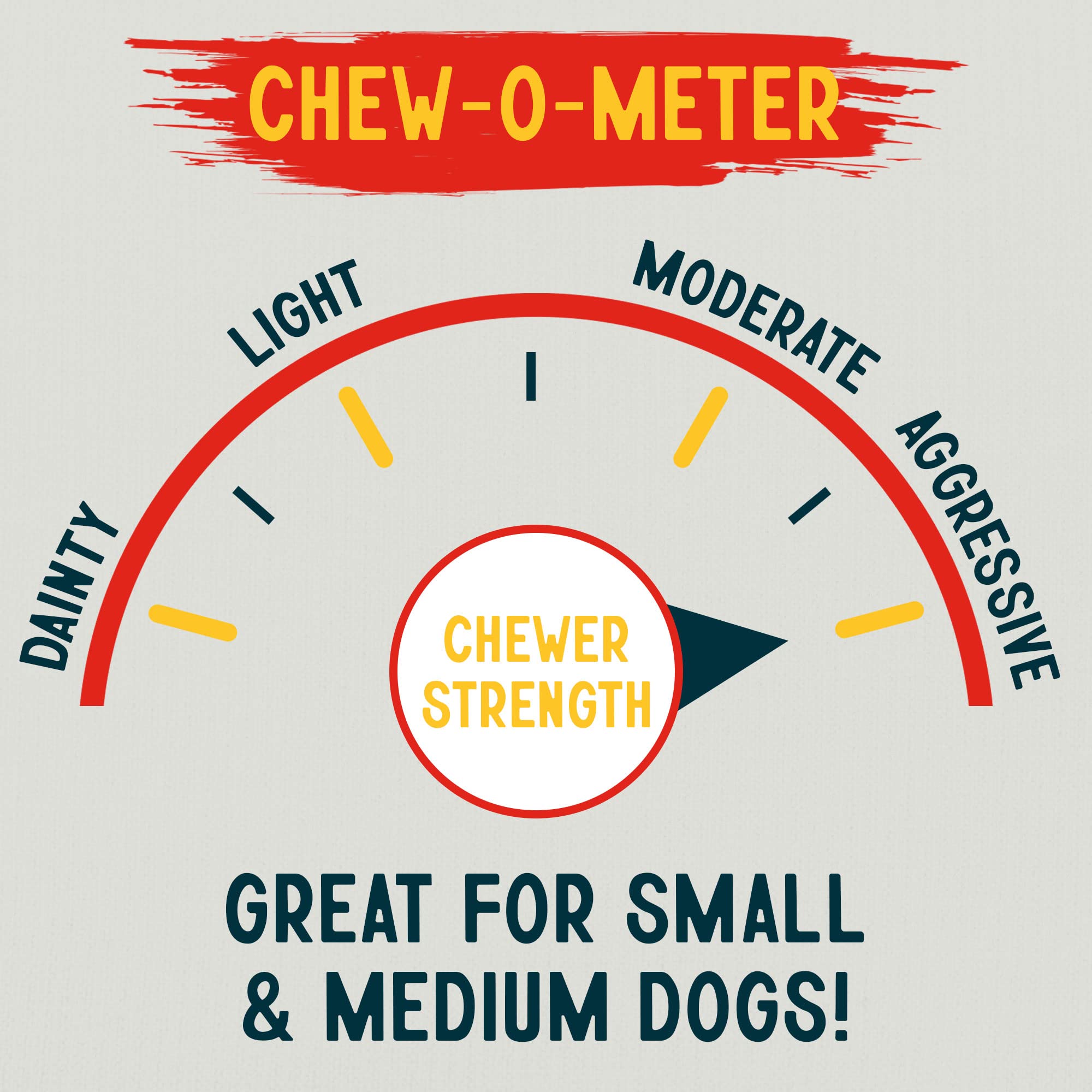 Canine Chews Pressed Rawhide Bones for Large Dogs - 5.5" Long Lasting Dog Chews - Compressed Beefhide Large Dog Chew Bones - Chew Toy Dog Bones - Raw Hide Bones Dog for Aggressive Chewers (5.5", 8pk)