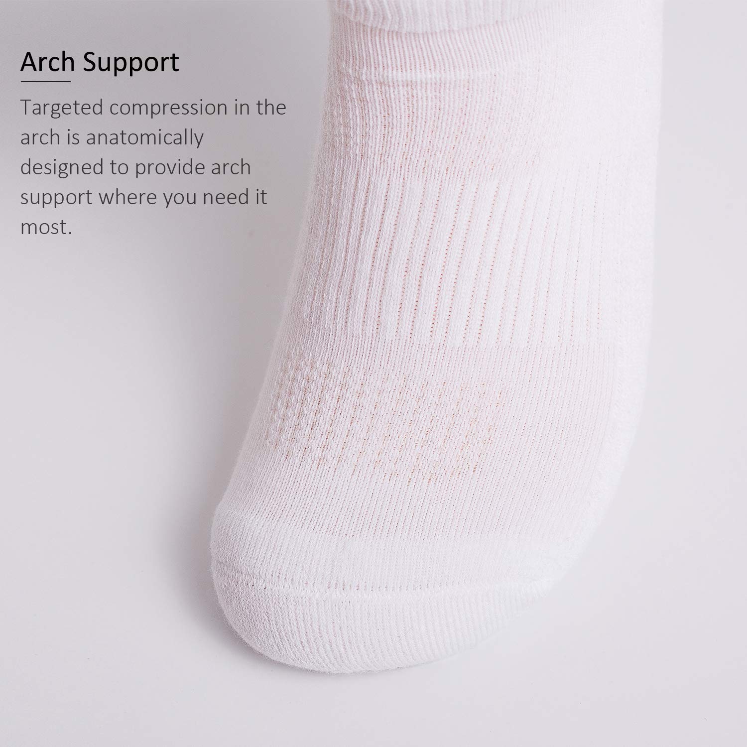 AIRSTROLL Coolmax Running Socks Womens, Athletic Ankle Low Cut Socks for Women 6 Pairs(Multicolor,6Pairs), multicolor, 9-11 (YH19004P01M02S)