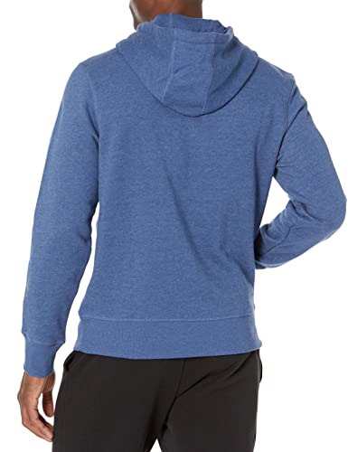 Amazon Essentials Men's Fleece Hoodie (Available in Big & Tall), Blue Heather, Medium