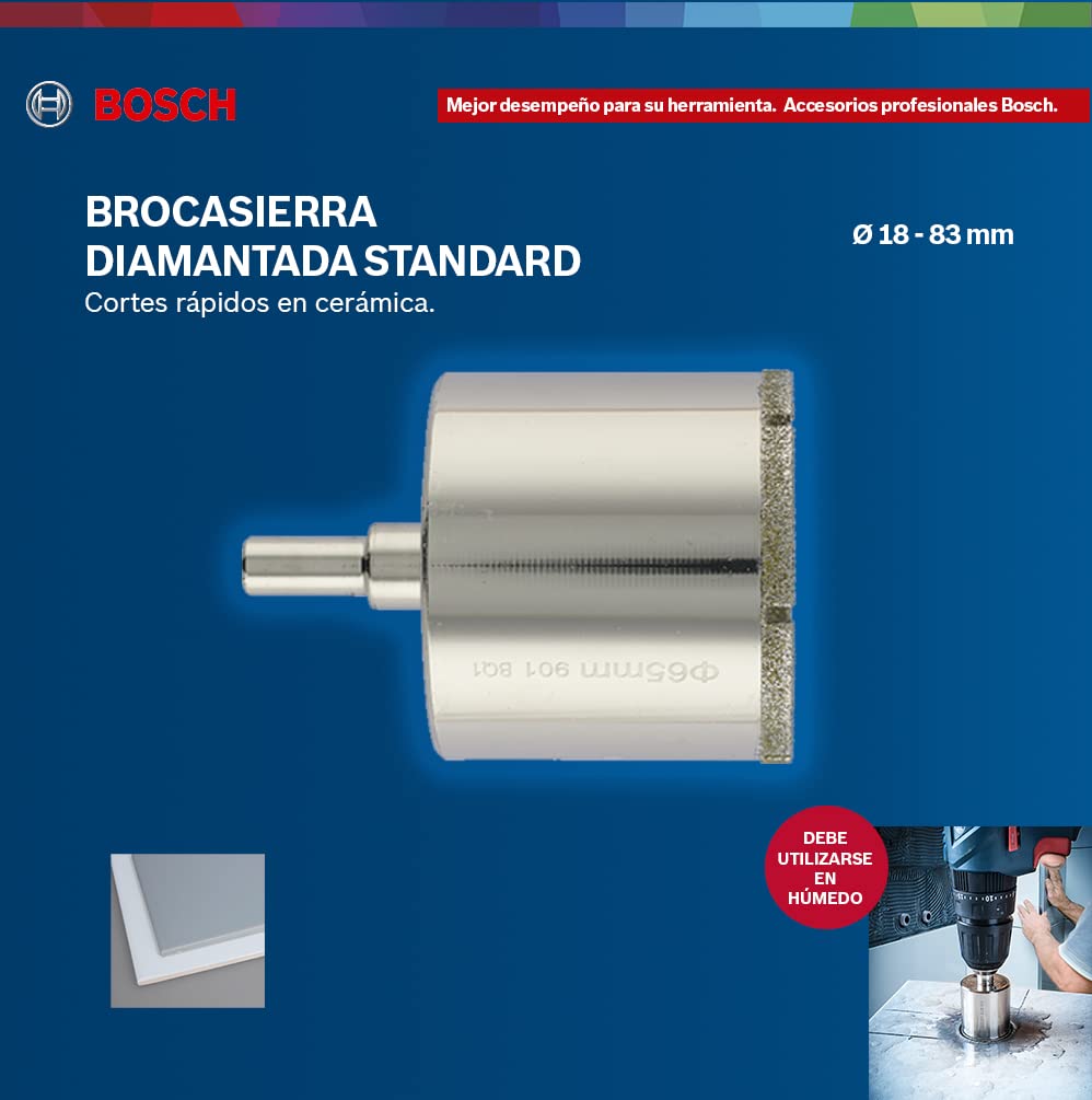 Bosch 2608580314 Diamond Hole Saw, 64mm