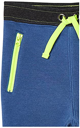 Amazon Essentials Boys' Zip-Pocket Fleece Jogger Pant (Previously Spotted Zebra), Blue, Small