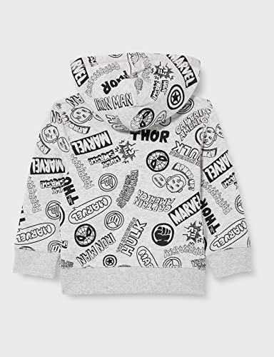 Amazon Essentials Disney | Marvel | Star Wars Boys' Fleece Zip-Up Hoodie Sweatshirts (Previously Spotted Zebra), Cars, X-Large