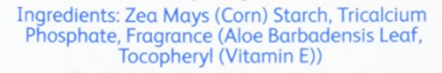 Johnson & Johnson Pure Cornstarch Baby Powder with Soothing Aloe Vera & Vitamin-E ,15 Ounce (6 Pack) (8978449)