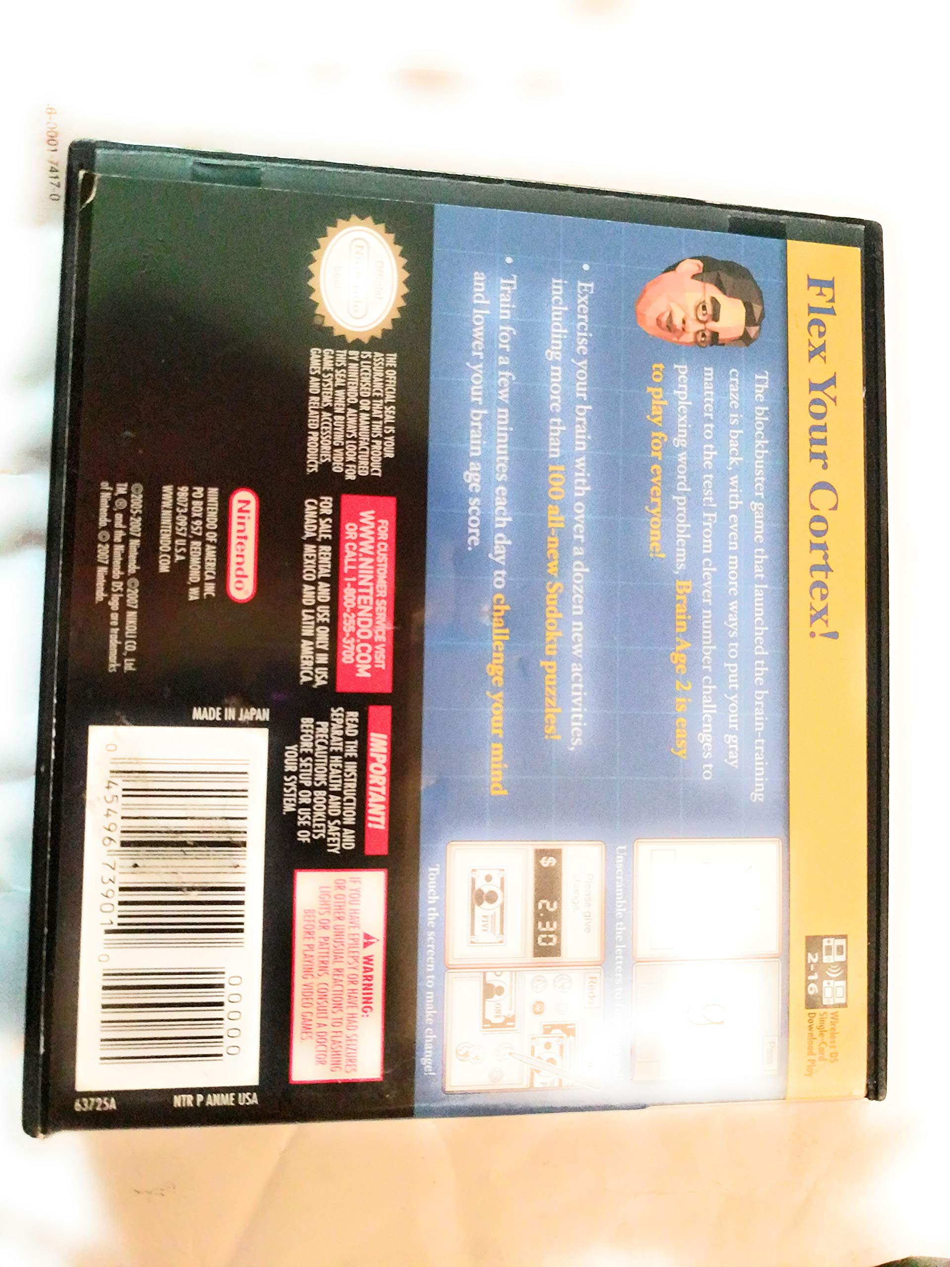 Brain Age 2: More Training in Minutes A Day [Nintendo DS]