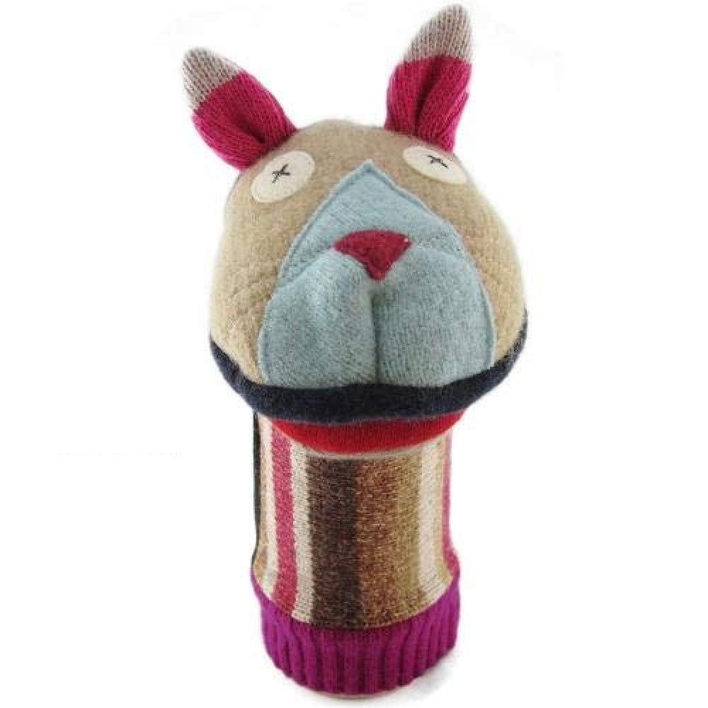 Cate & Levi - Hand Puppet - Premium Reclaimed Wool - Handmade in Canada - Puppets for Church (Set of 3 - Bunny, Cat, Unicorn)
