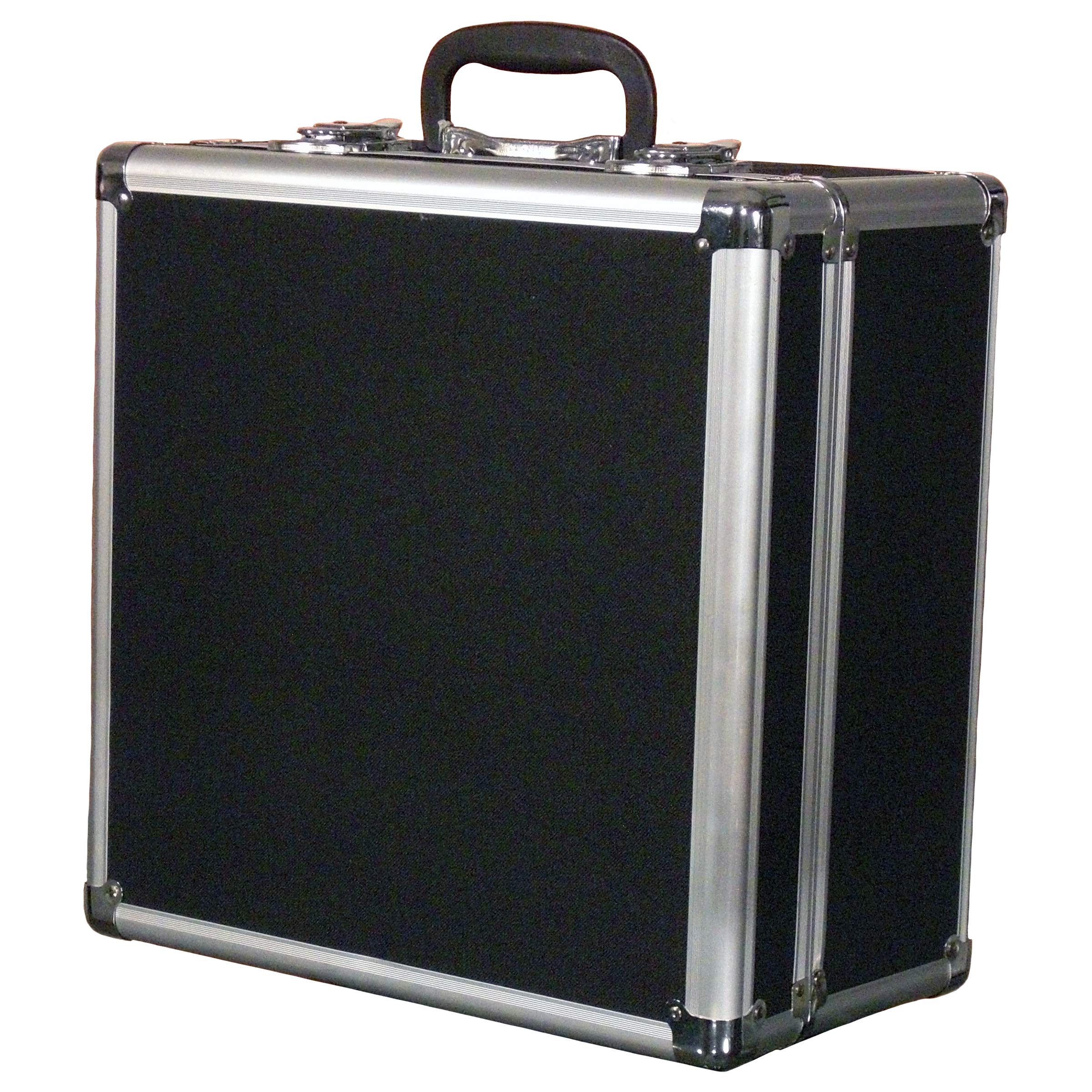 Alacran AL3112 Accordion Package: 31 Button, 12 Bass Accordion with Rigid Case and Adjustable Straps (Sol/GCF, Gloss Black)