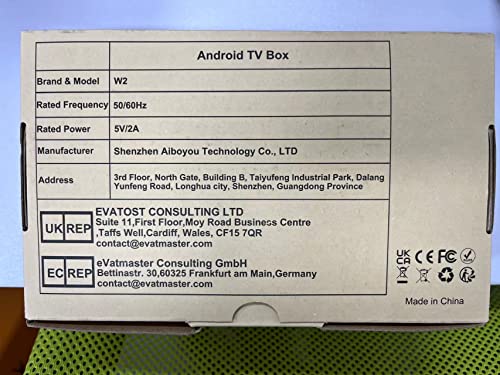 Android 11 TV Box S905W2 USB 2.0 3D 4K UHD 4GB RAM 64GB ROM 2.4G 5G Dual Band WiFi with BT 4.2 WiFi Media Player with Backlit Mini Keyboard Set Top TV Box