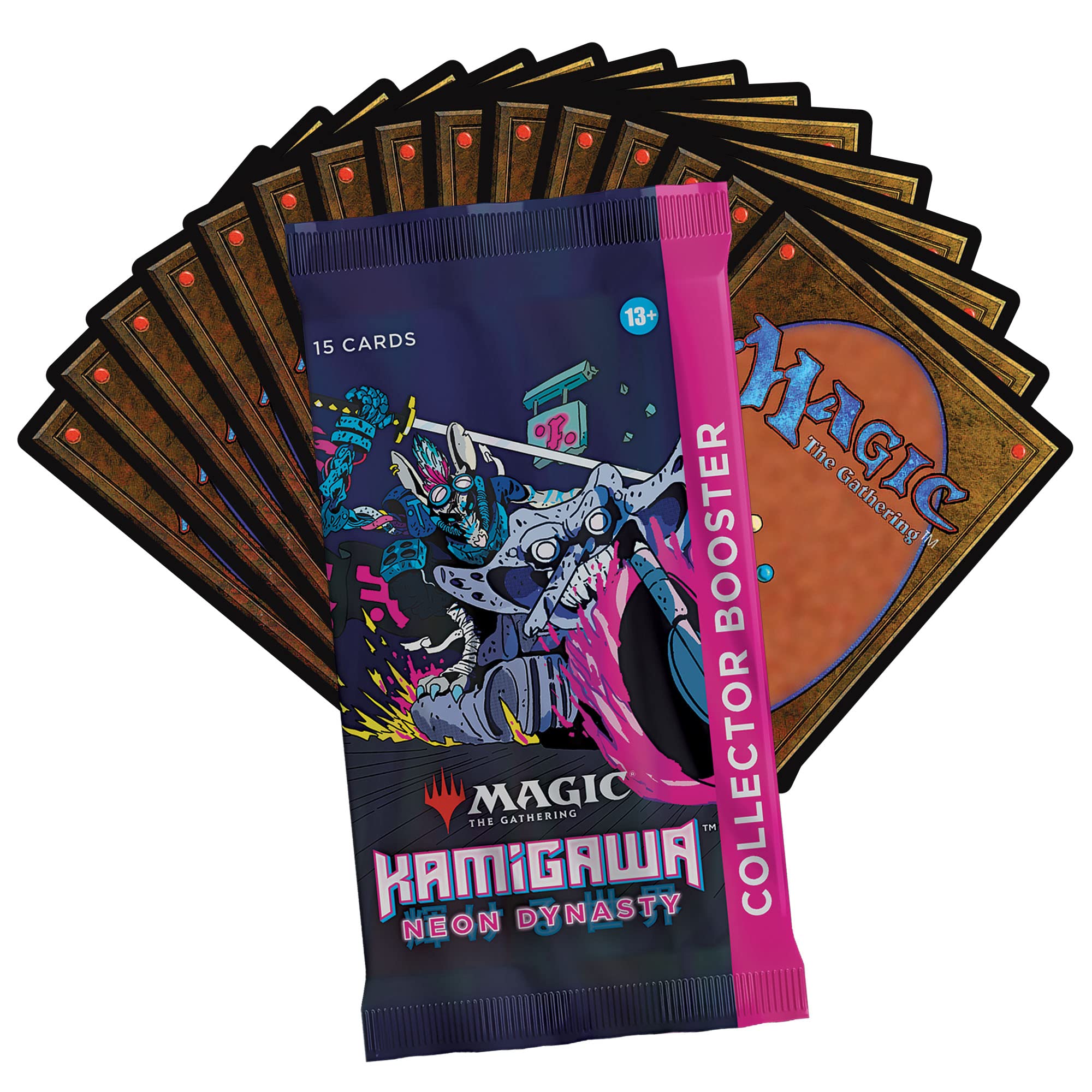 Magic: The Gathering Kamigawa: Neon Dynasty Collector Booster Box | 15 Count (Pack of 12), Total 180 Magic Cards