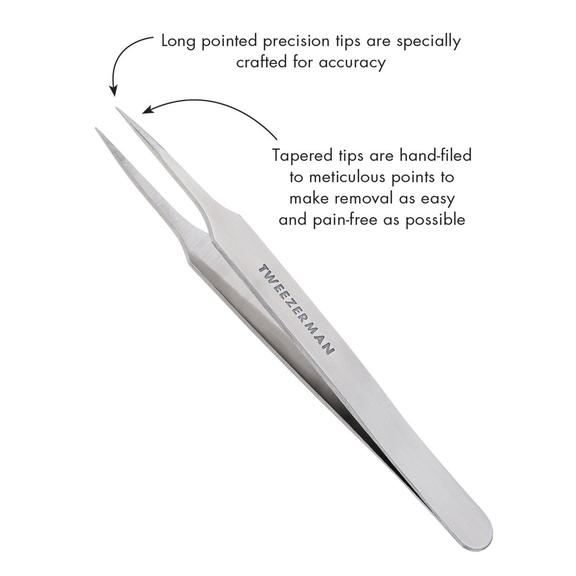 Tweezerman Stainless Steel Ingrown Hair Splintertweeze for Women and Men