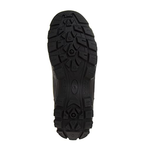 Avalanche Outdoor Boots (Men) Hiking, Black, 10.5
