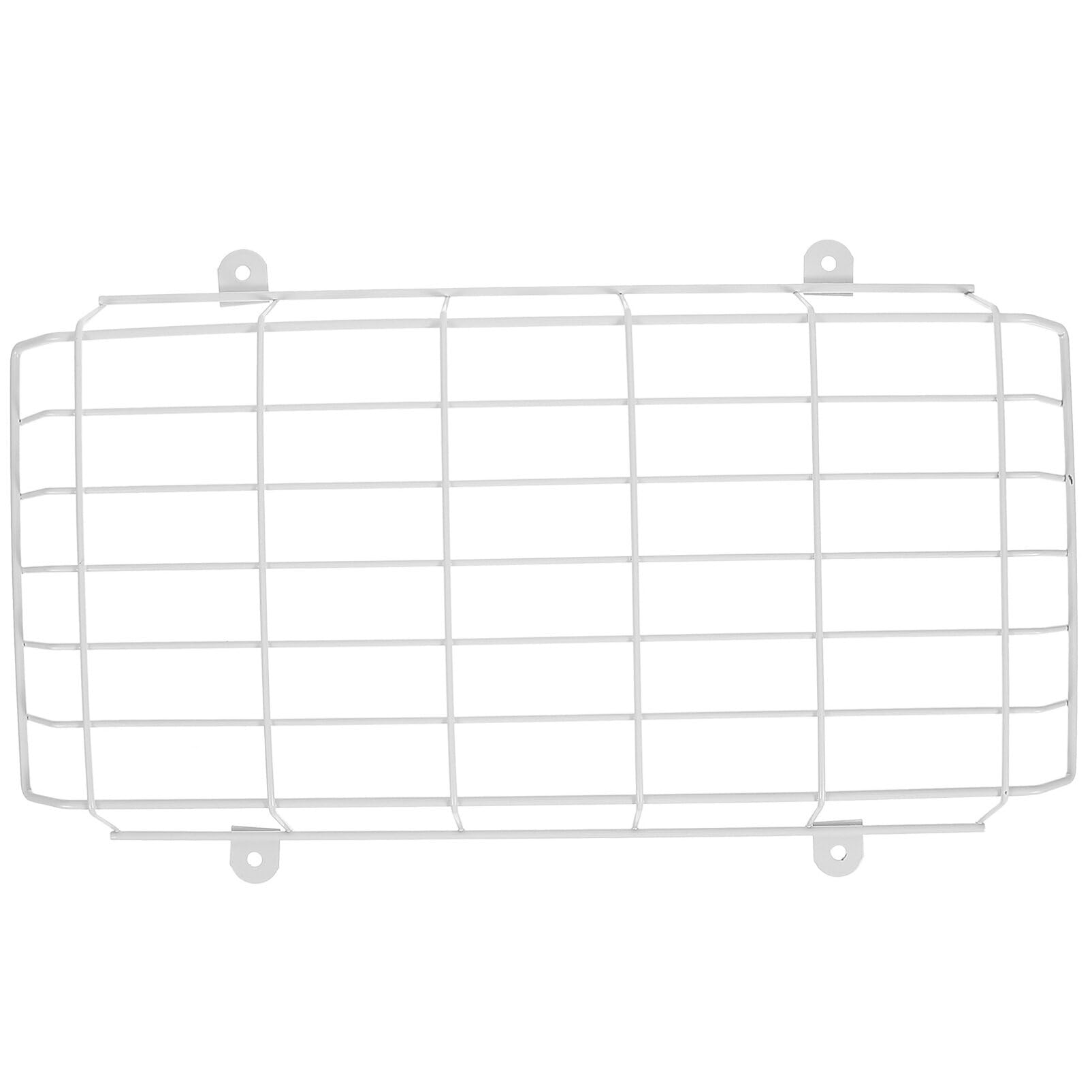 PRETYZOOM Emergency Light Protection Cover: Metal Wired Guard For Exit Sign, Emergency Sign Protective Cover, Wall Mounted Exit Sign Protected Cage for School Office Gym (420 * 220 * 40mm)