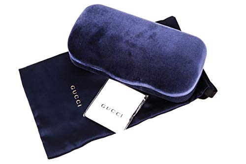 Gucci GG0297OK Eyeglasses 004 Blue/Havana 52 mm