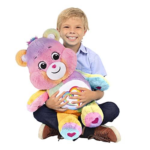 Care Bears 24" Jumbo Plush Togetherness Bear, Collectable Giant Teddy, Cuddly Soft Toy for Kids 4+