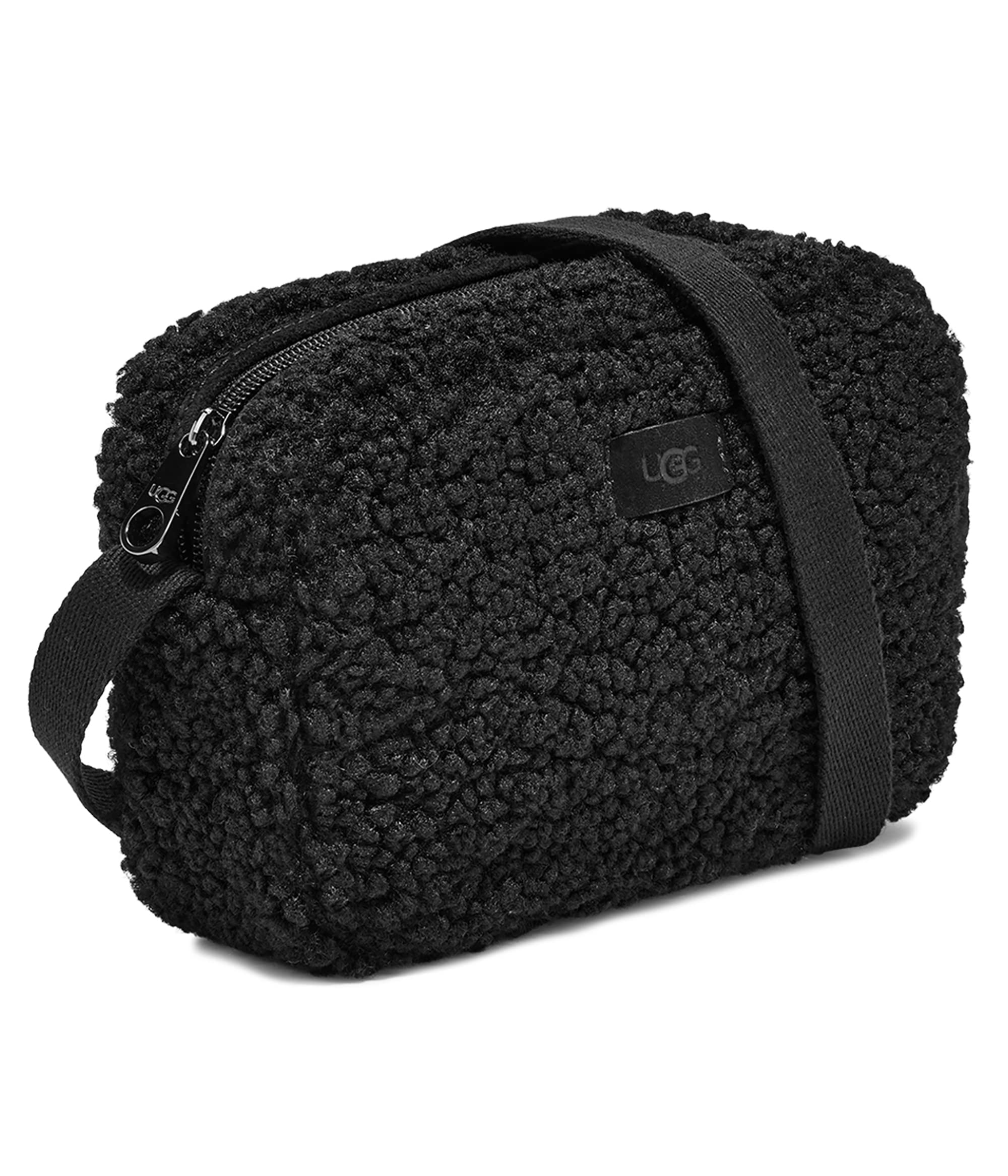 UGG Women's Janey Ii Sherpa Handbag, Black, One Size