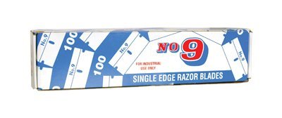 Single Edge Razor Blades 100 Pack -Made in the USA