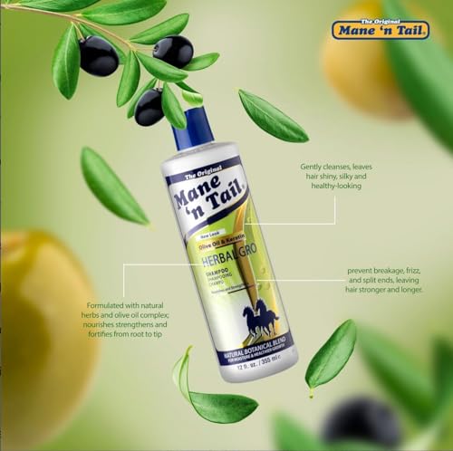 Mane N Tail Herbal Gro Shampoo, 12 Ounce