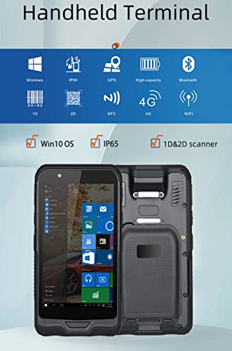 AMSTERDAM ACRYLIC RT62H Pocket PC Mini PC Mobile Computer Windows 10 OS 6'' Intel Cherry Trail Z8350 Bluetooth Single SIM GPS Shockproof Tablet PC