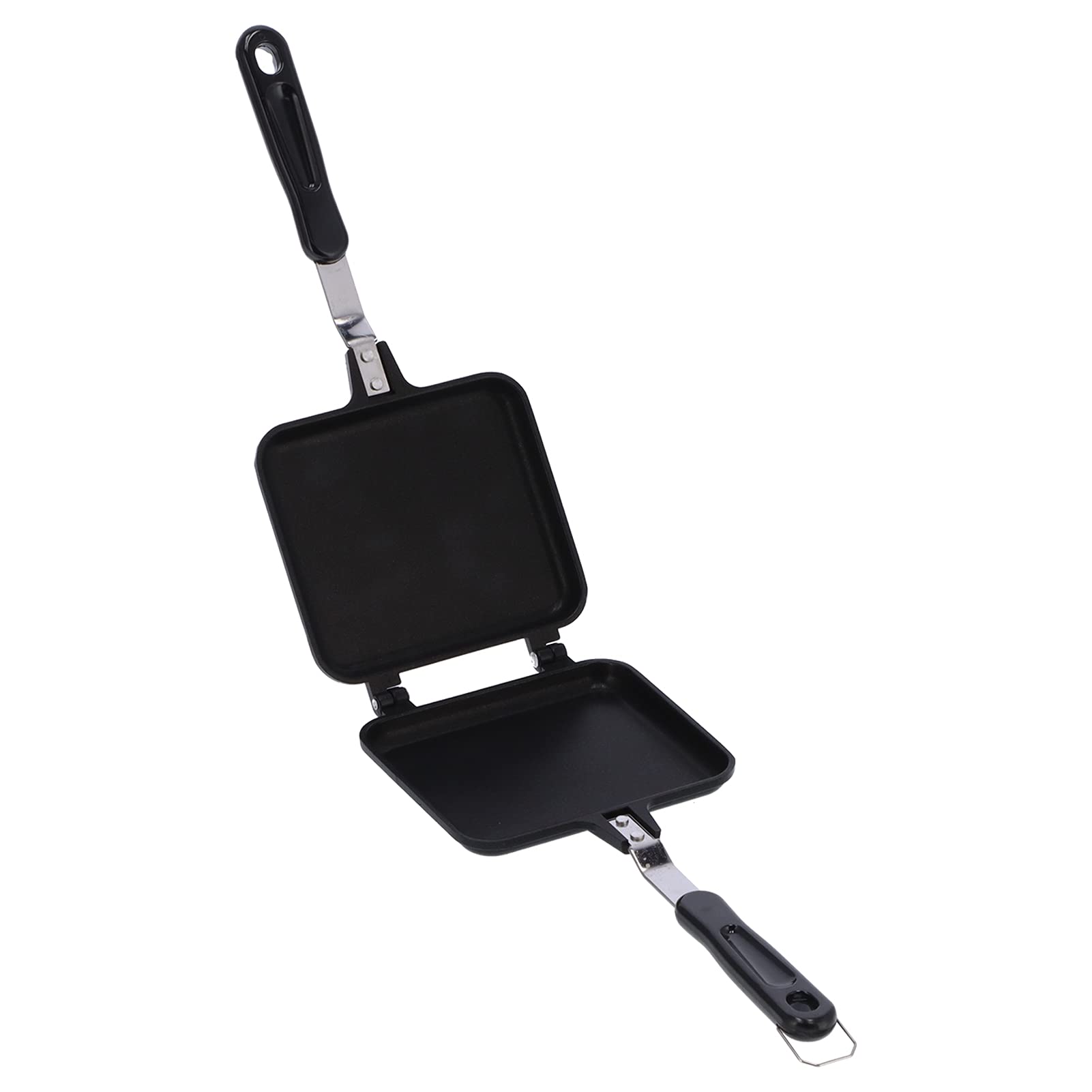Breakfast Frying Pan Non Stick Double Sided Mould Pan Sandwich Bread Toast Baking Tool Baking Bread, Grilling Steak, etc