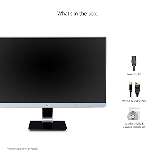 ViewSonic VX2478-SMHD 24 Inch 1440p IPS Widescreen LED Monitor with HDMI and DisplayPort