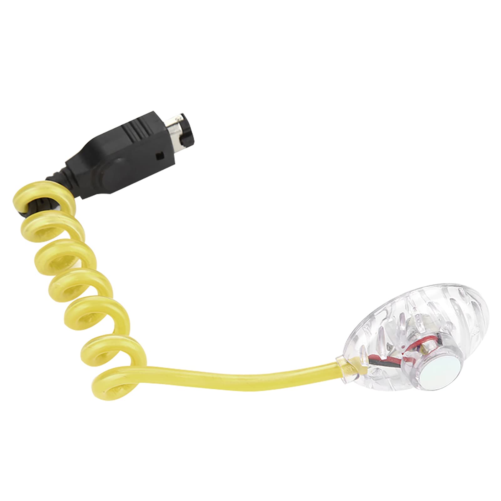 ASHATA Game Boy External Worm Lights Illumination LED Lamps for GBC GBP Gameboy Color and for Gameboy Pocket Console, White Light (Yellow)
