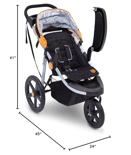 J is for Jeep Brand Adventure All-Terrain Jogging Stroller