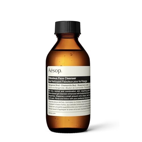 Aesop Fabulous Face Cleanser - Gently Cleanses without Stripping - Mild Olive-Derived Cleanser with Purifying and Hydrating Botanicals - 6.7 oz