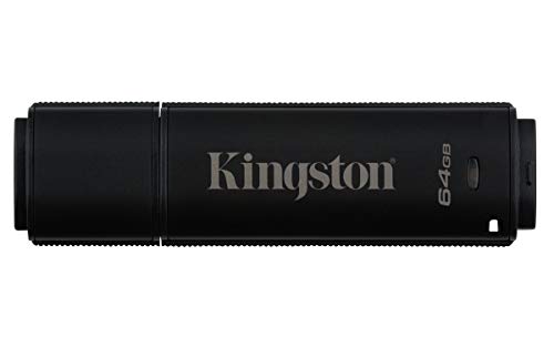 Kingston Digital 64GB USB 3.0 DT4000 G2 256 AES FIPS 140-2 Level 3 Encrypted (DT4000G2DM/64GB)