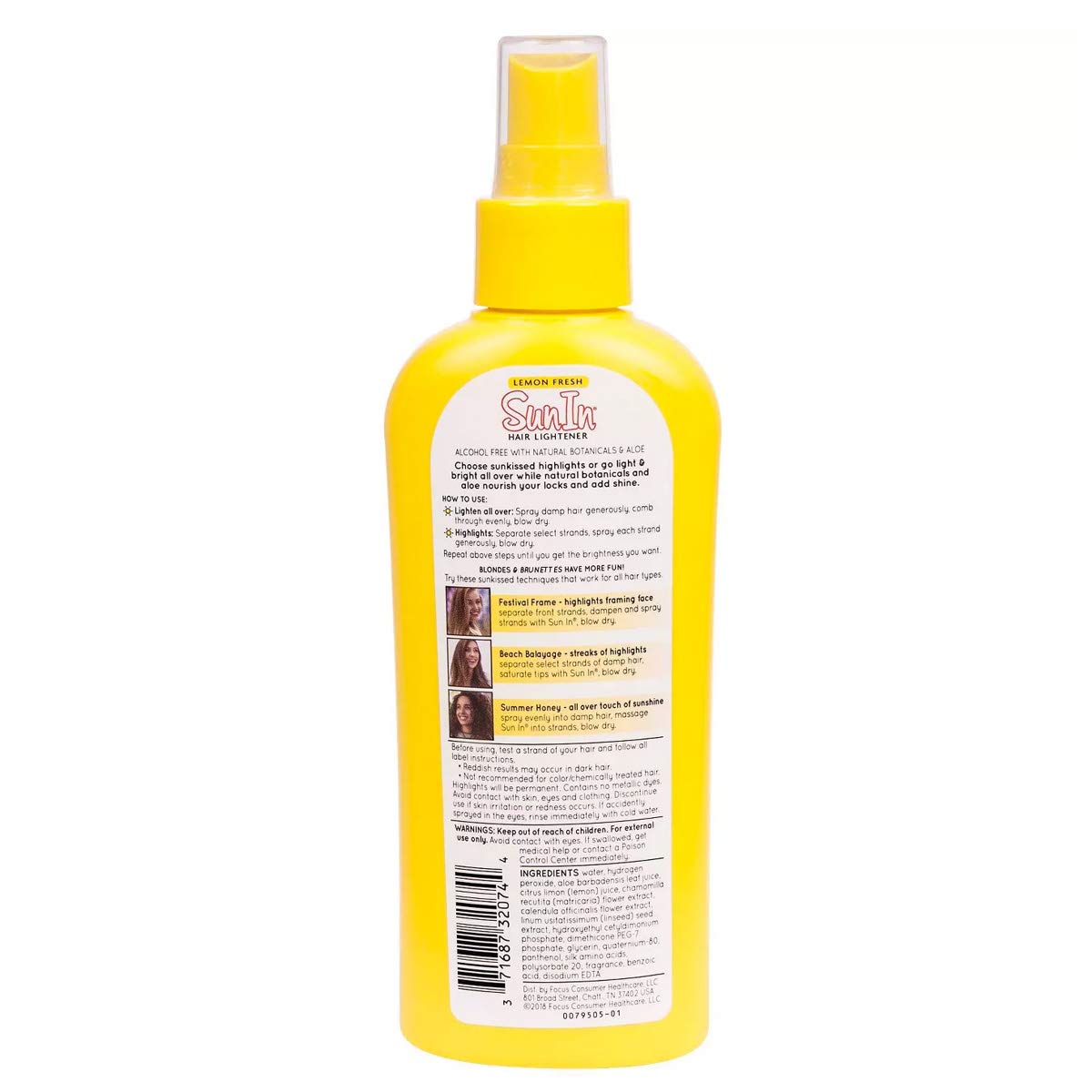 Sun In Lemon Hair Lightener - Sun In Lemon Hair Lightener 4.7fl oz(Quantity of 4)