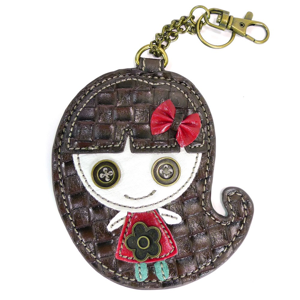 CHALA Laser Cut Crossbody Shoulder bag Tote Bag with adjustable Strap-Black (Smiley Girl)