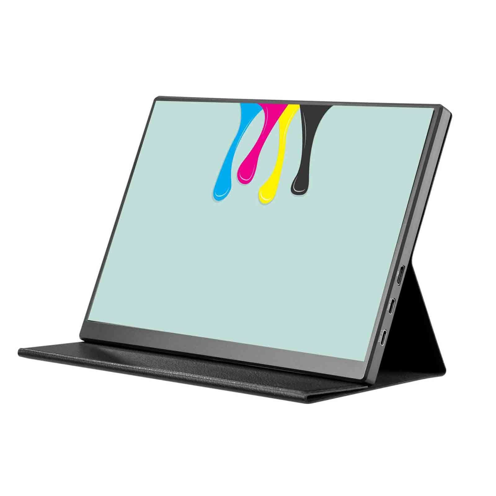 BDT 10.5 Inch Ultra-Thin Portable High-Definition Monitor Type-C/HDMI Interface Resolution 1920 * 1280 with Protective Case