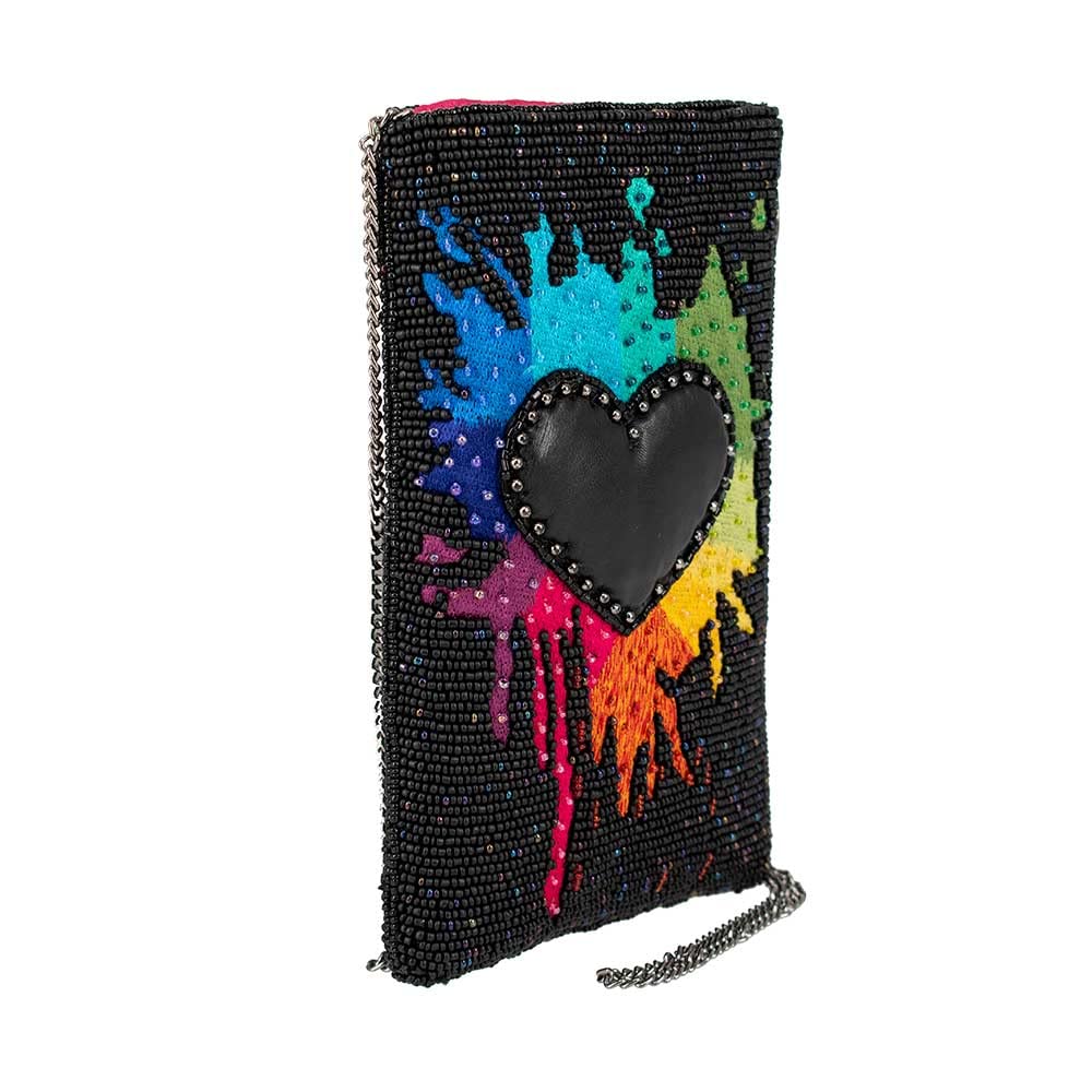 Mary Frances Express Yourself Crossbody Phone Bag, Multi
