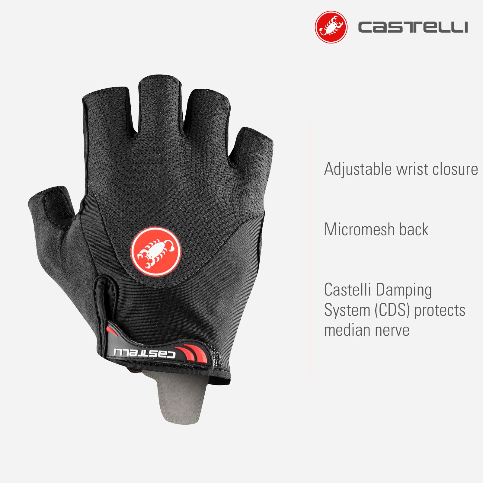 Castelli Men's Arenberg Gel 2 Glove for Road and Gravel Biking l Cycling - Savile Blue - X-Large
