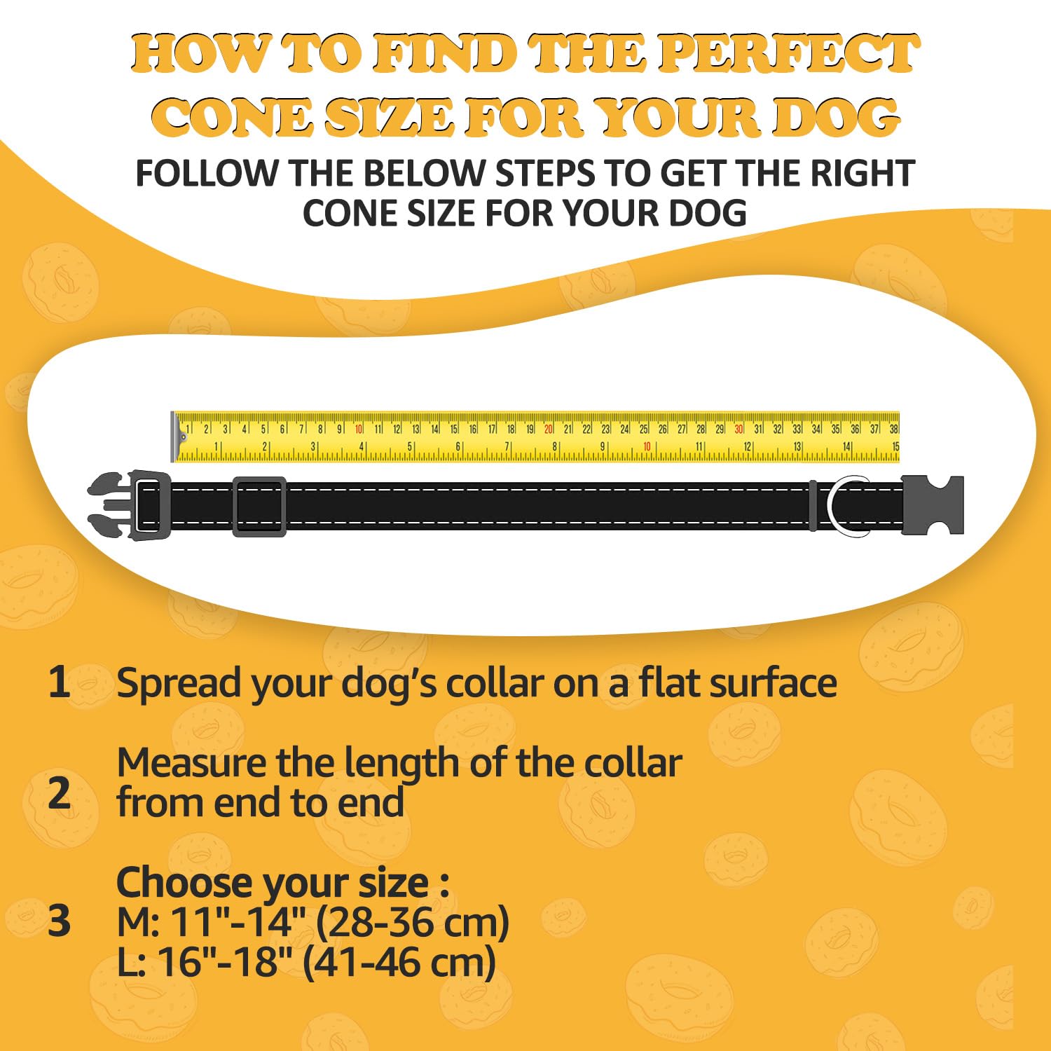 Kremboss Donut Soft Dog Cone Collar - Maintains Clear Vision, Comfortable Inflatable Cone for Dogs to Stop Licking, Machine Washable Dog Cone Alternative After Surgery, Dog Cones for Large Dogs