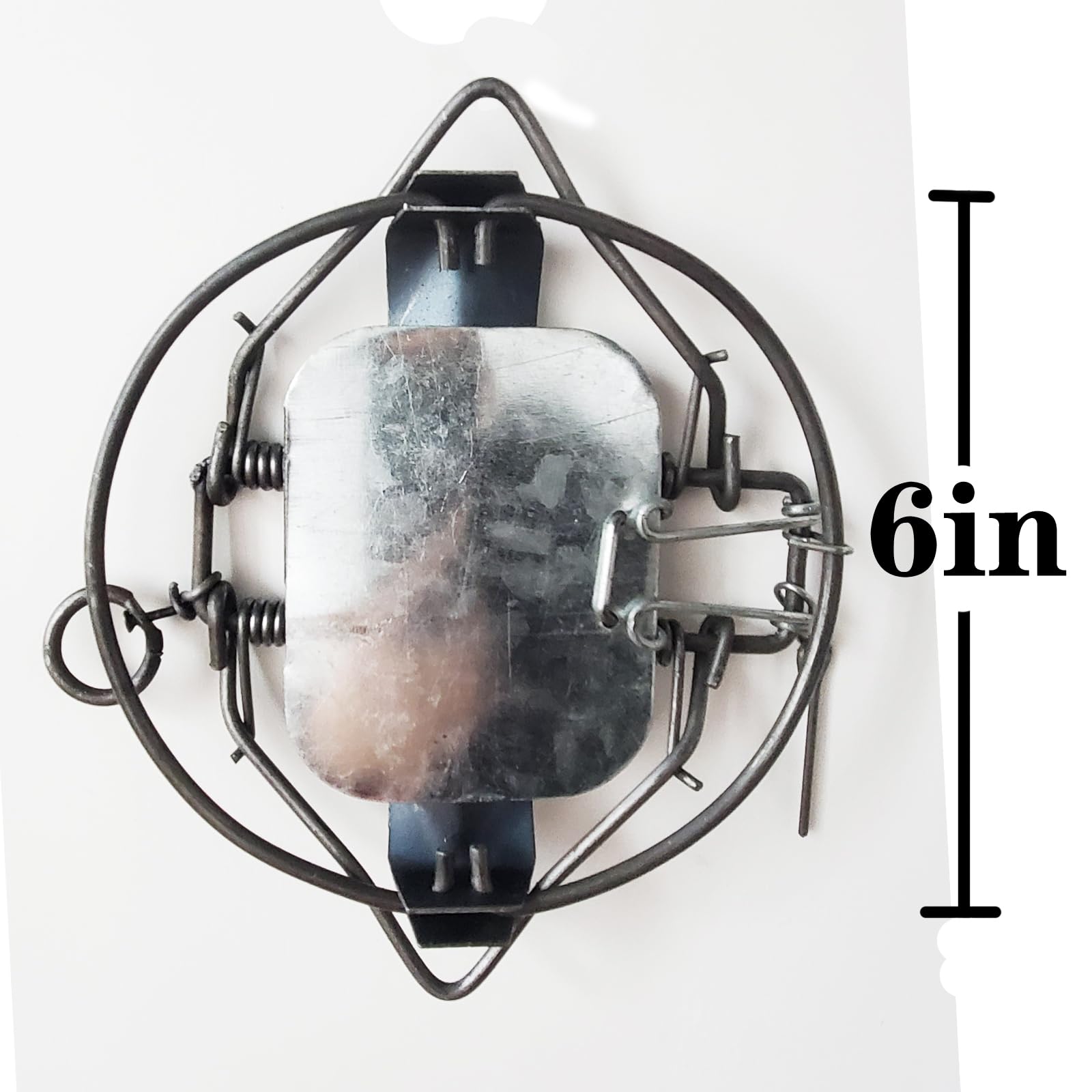 ππ§π’π¦ππ₯ ππ«ππ© 2 Packer Reusable Spring Traps Outdoor Traps are Responsive and efficientEasy to placeSuitable for a Variety of terrains Such as lawnsWoodsGardens (7in-2packer)