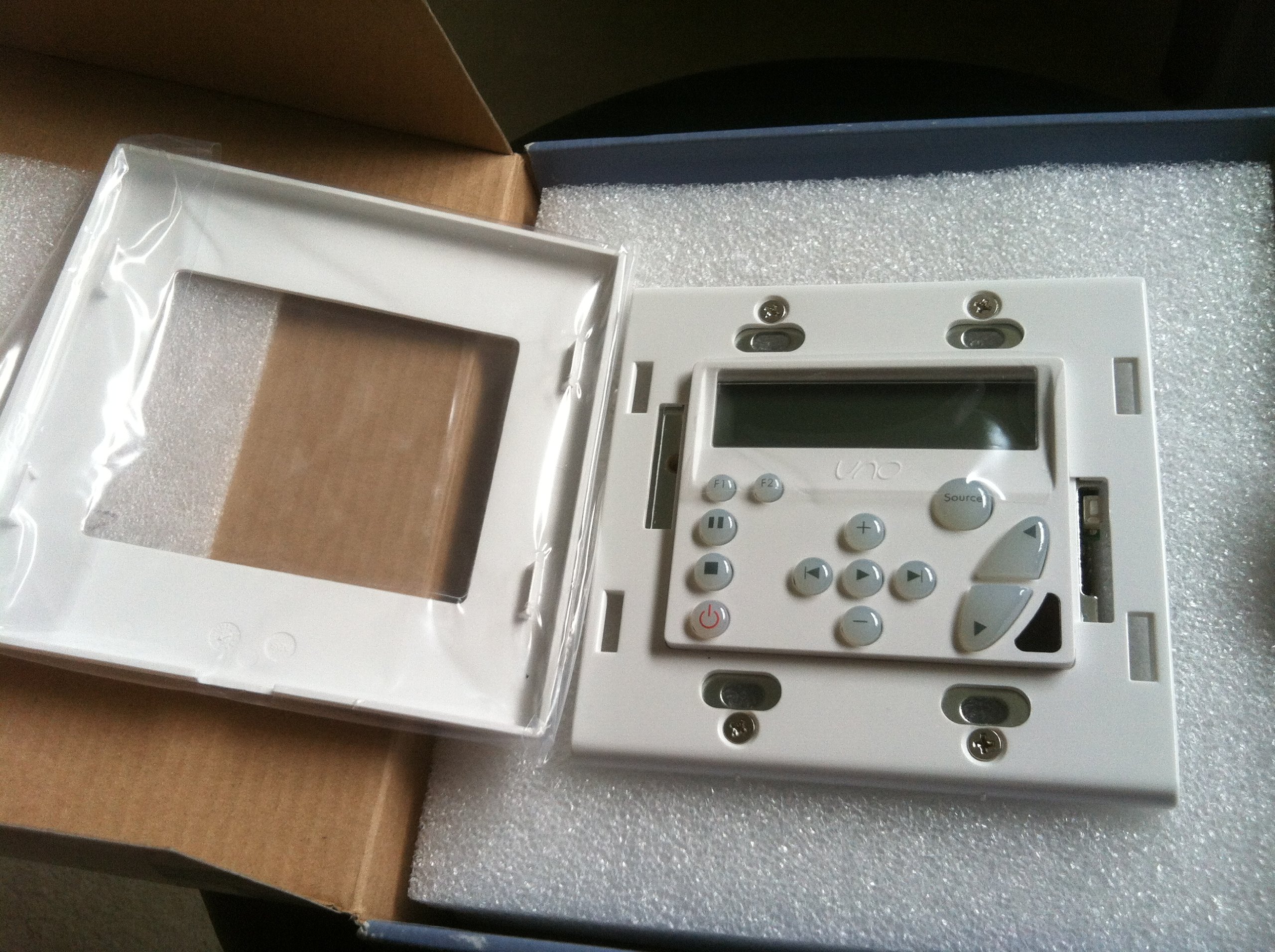 Russound Uno S2 Double Gang Keypad