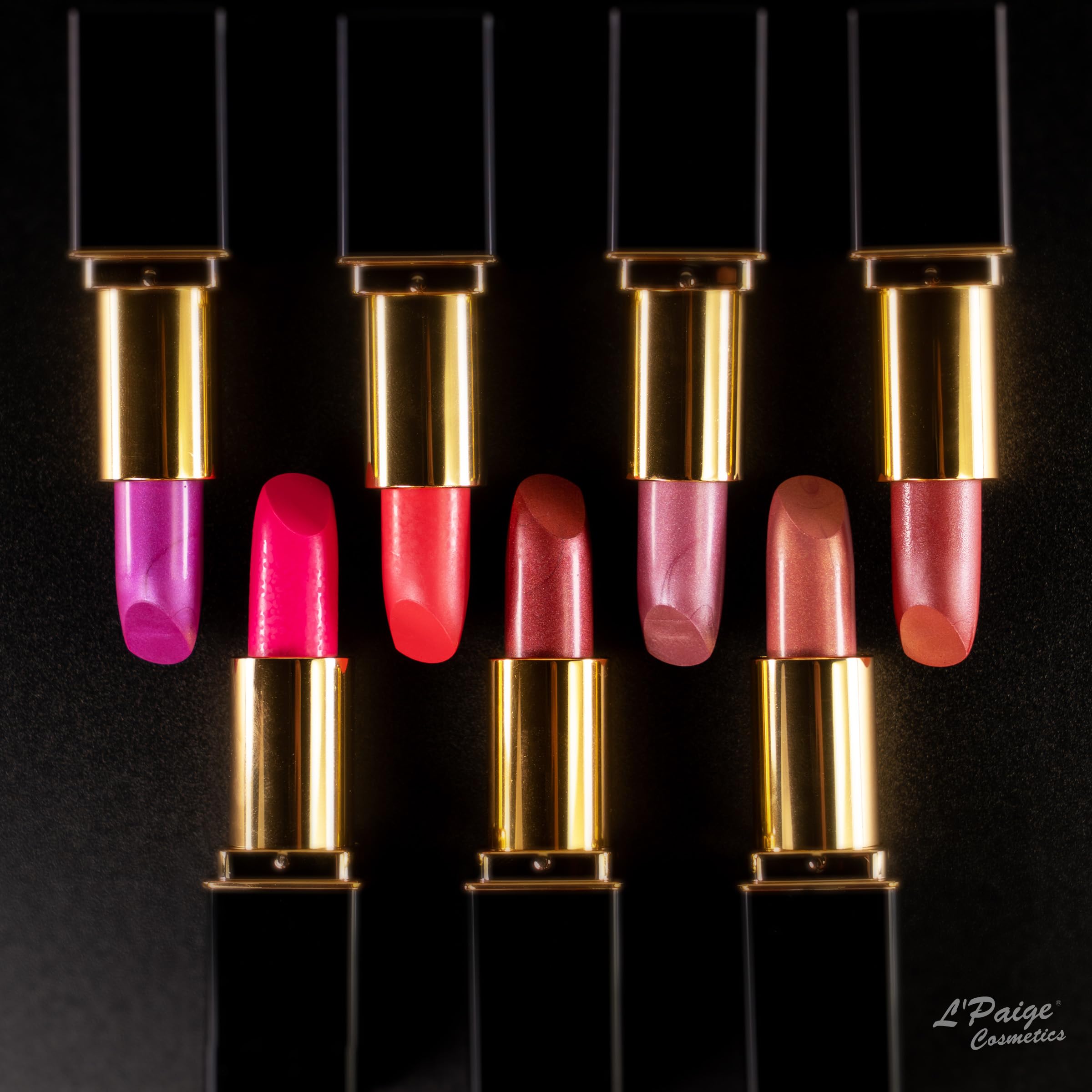 L'Paige L45 - ICY MAUVE Designer Lipstick | Aloe Vera Based, Long-lasting, Moisturizing