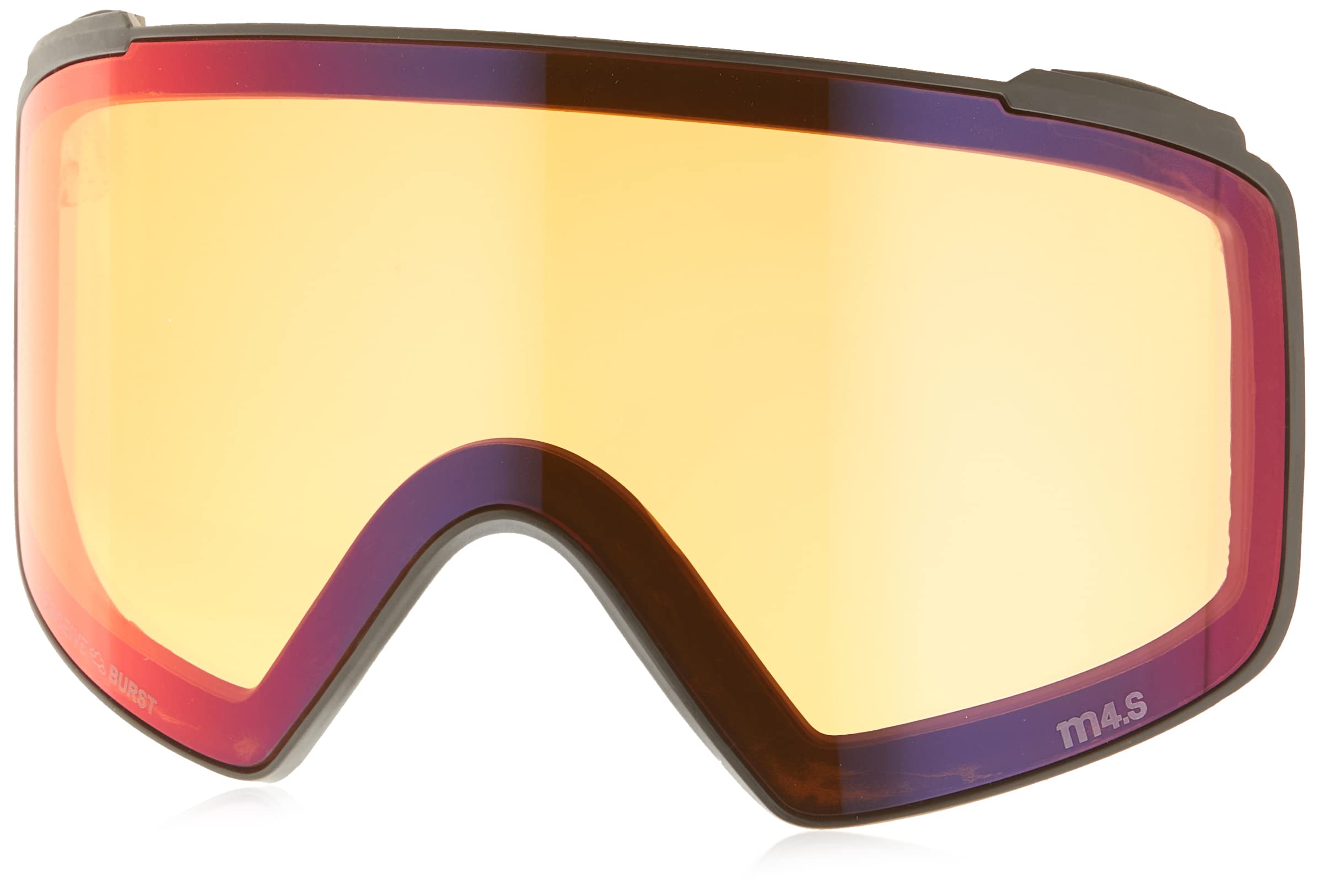 Anon M4S Polarized Toric Goggles + Bonus Lens + MFI face mask, Frame: Black, Lens: Polar Smoke (8% / S4), Spare Lens: Perceive Variable Violet (34% / S2)