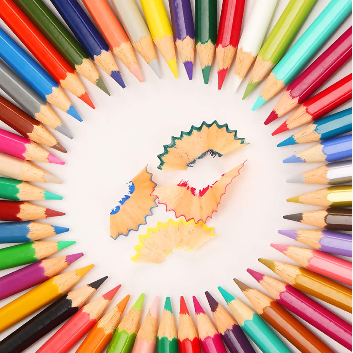 Bringsine Colored Pencils for Kids Adult Coloring -Pencils with Tin Case Non-toxic Drawing for Artist Sketch Secret Garden Color Book- Assorted 72