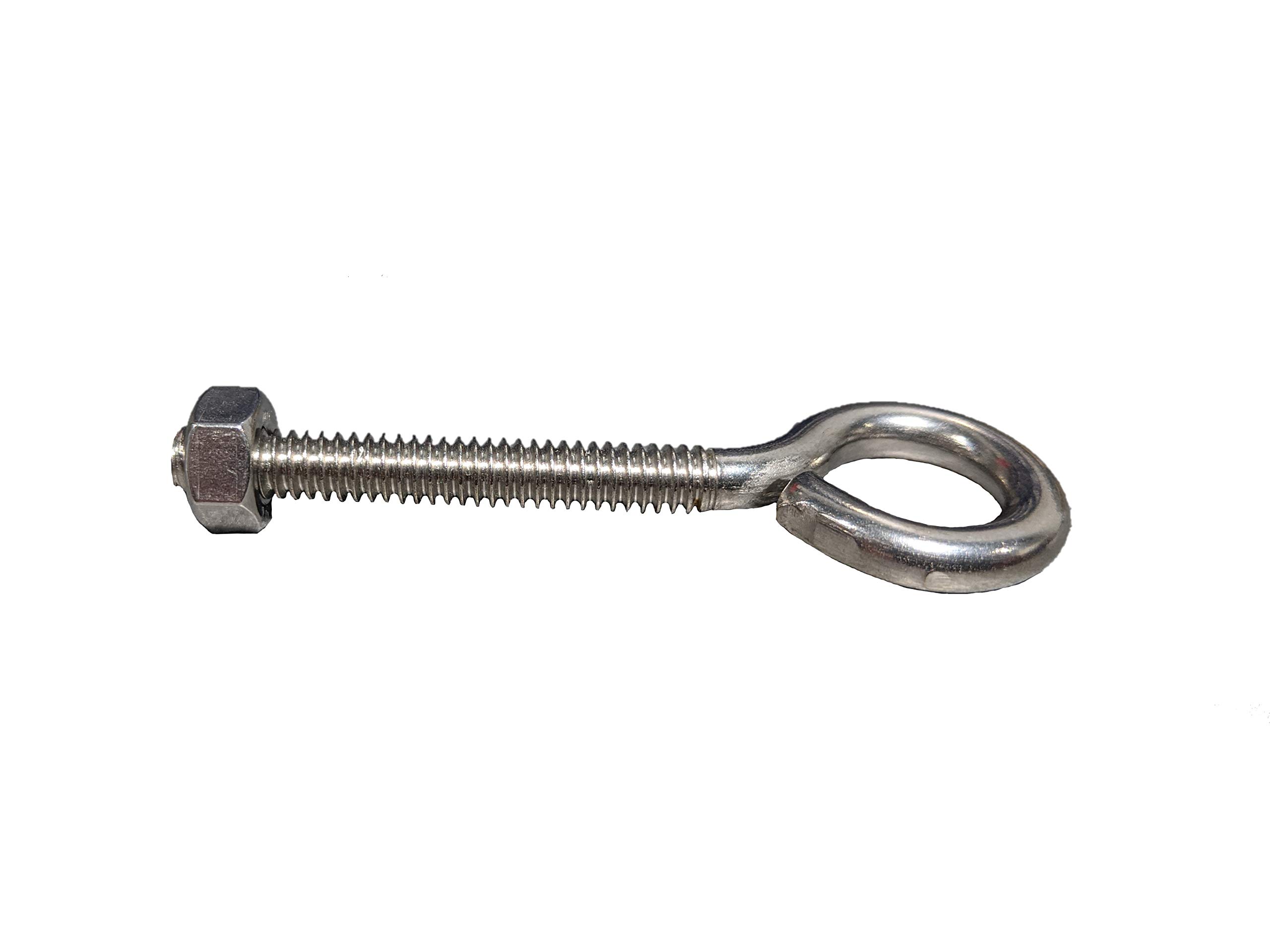 Hard-to-Find Fastener 014973454326 Eye Bolt Zinc, 1/4-20 x 2-1/2-Inch, 15-Piece