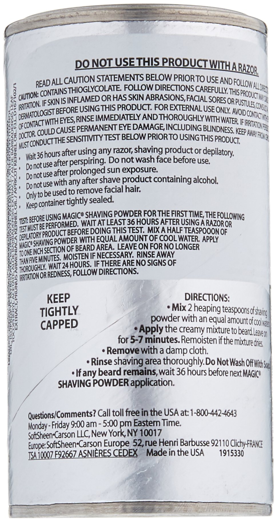 Magic Platinum Shaving Powder 4.5oz. Skin Conditioning (2 Pack)